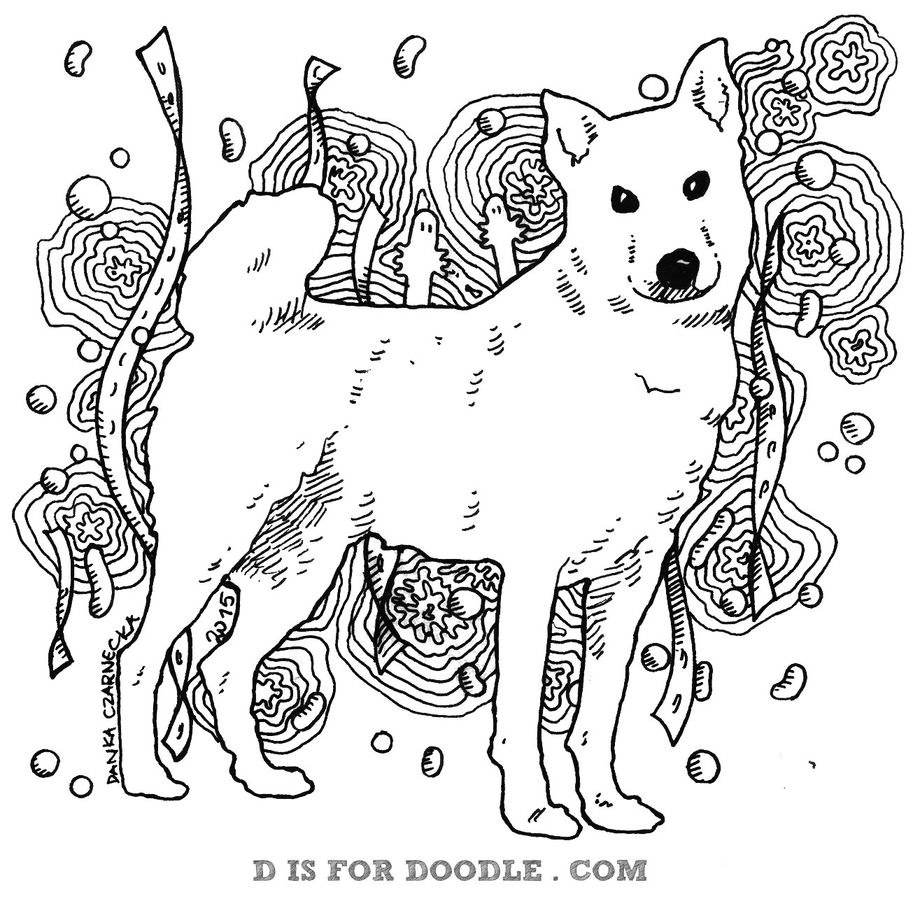 Doodle dog | D is for Doodle
